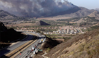 Just Doing My Best: Southern California Wildfires - Rice Fire 2007