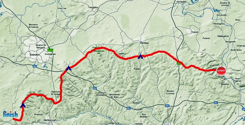 ALL THINGS BUSHCRAFT: The Ancient Ridgeway Hike - April 2004
