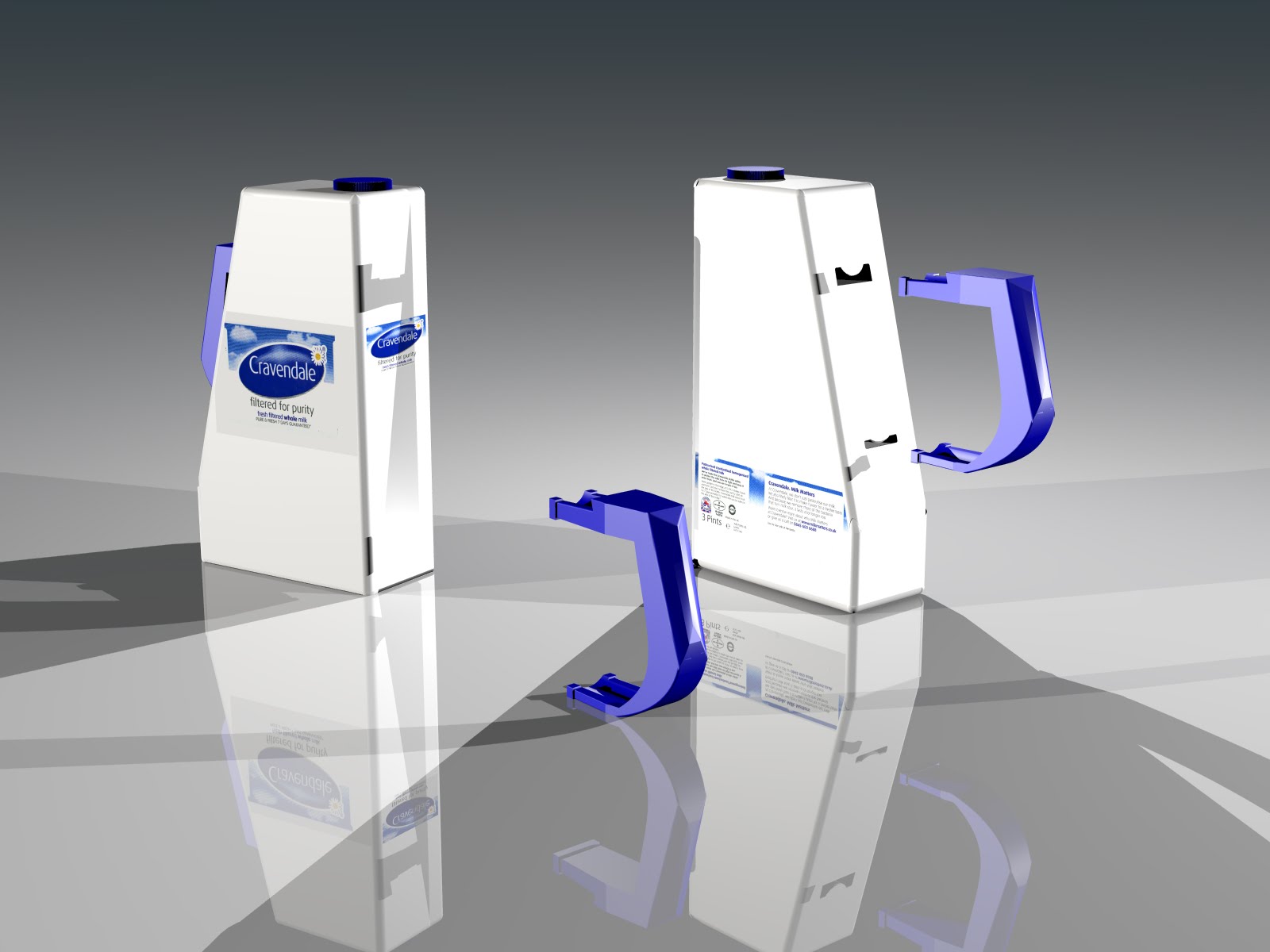 Tivesy: Starpack Competion Entry for 'Innovative Milk Packaging'