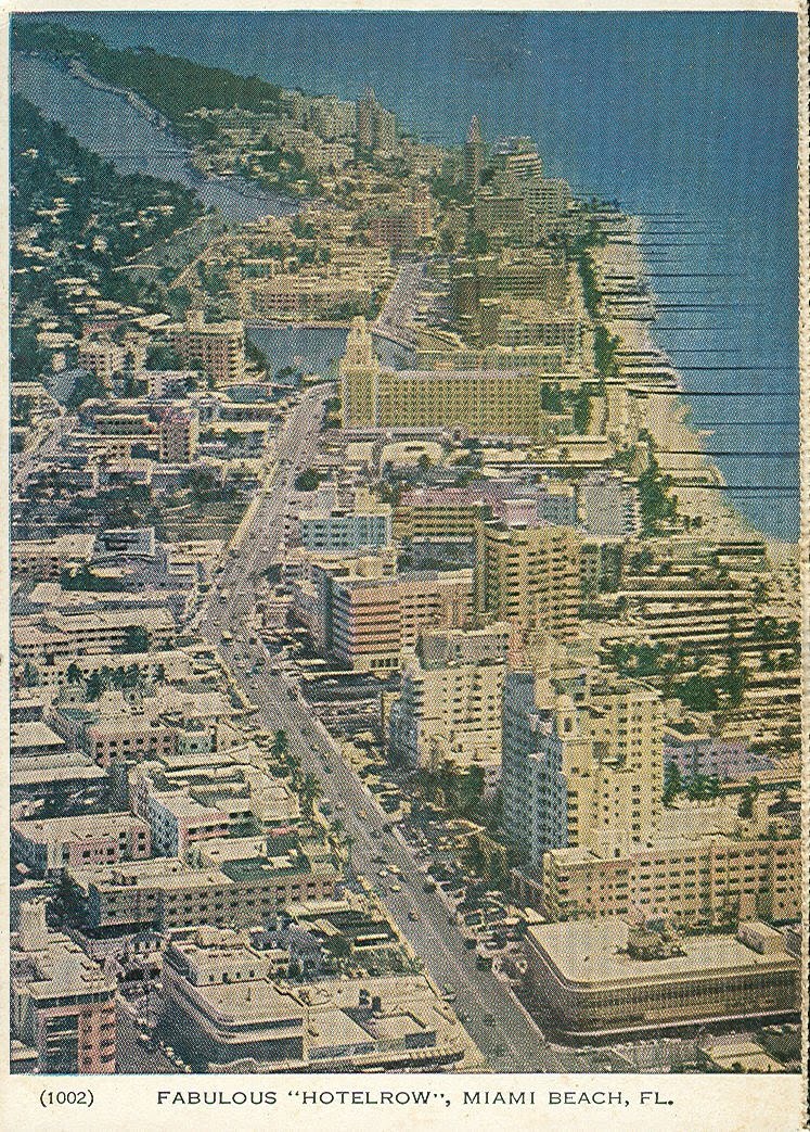 Vintage Travel Postcards: Miami Beach, Florida