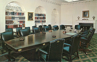 Vintage Travel Postcards: The White House - Washington DC