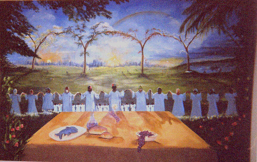 when love comes to town: Nourishing the heart at Christ's feast...