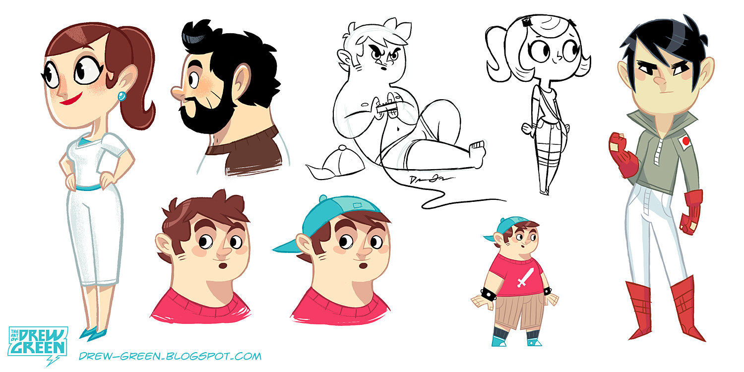 The Art of Drew Green - Art Blog: PORTFOLIO