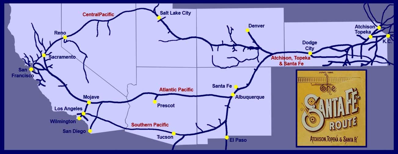 Atlantic and Pacific Railroad - Alchetron, the free social encyclopedia