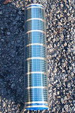 Cylindrical Solar Panels Always Facing the Sun - Globing Warming