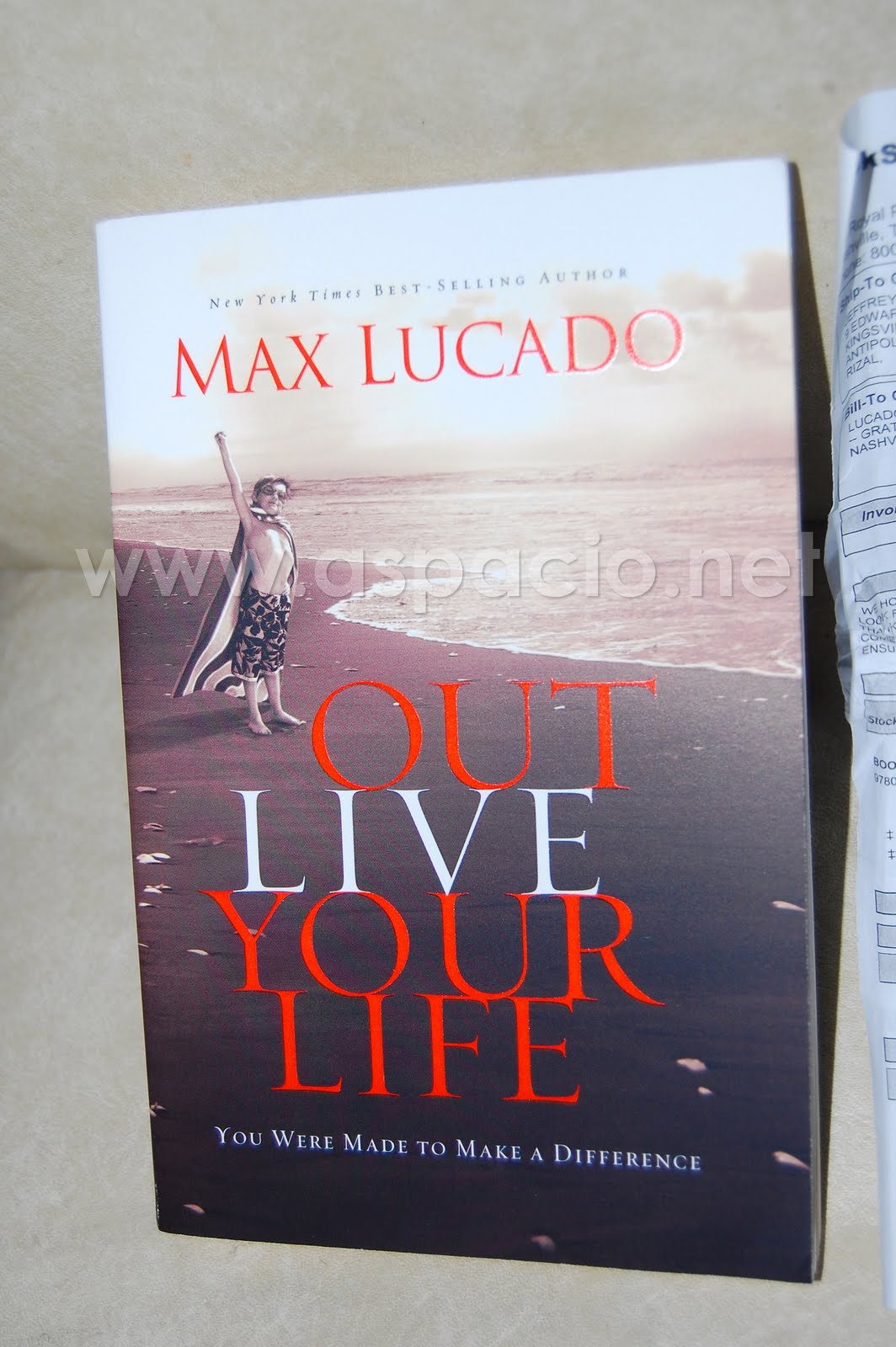 Watch out for My Book Review of "Outlive Your Life" by Max Lucado | JUAN PH