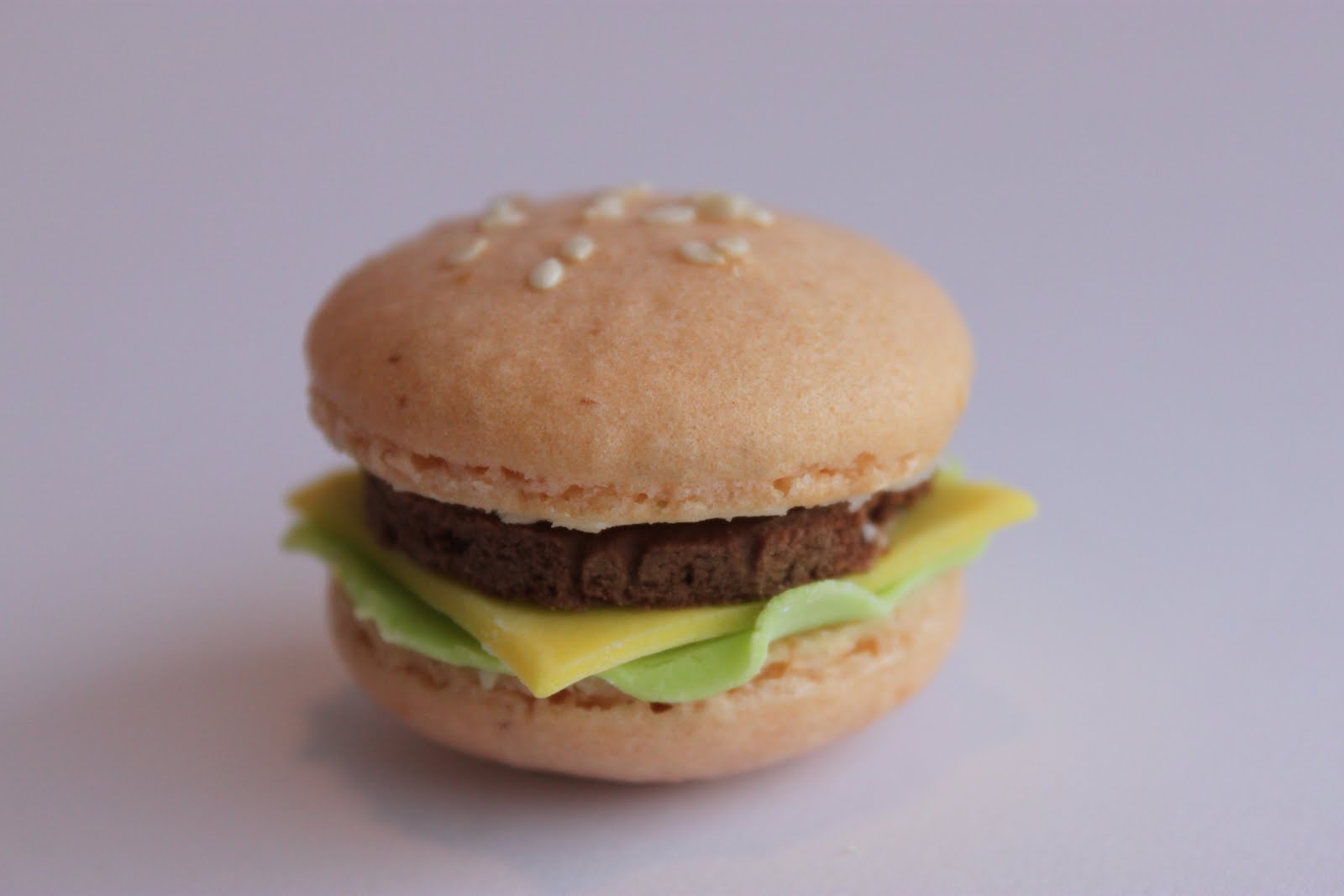 Diary of a Ladybird: Little Macs (Cheeseburger Macarons)
