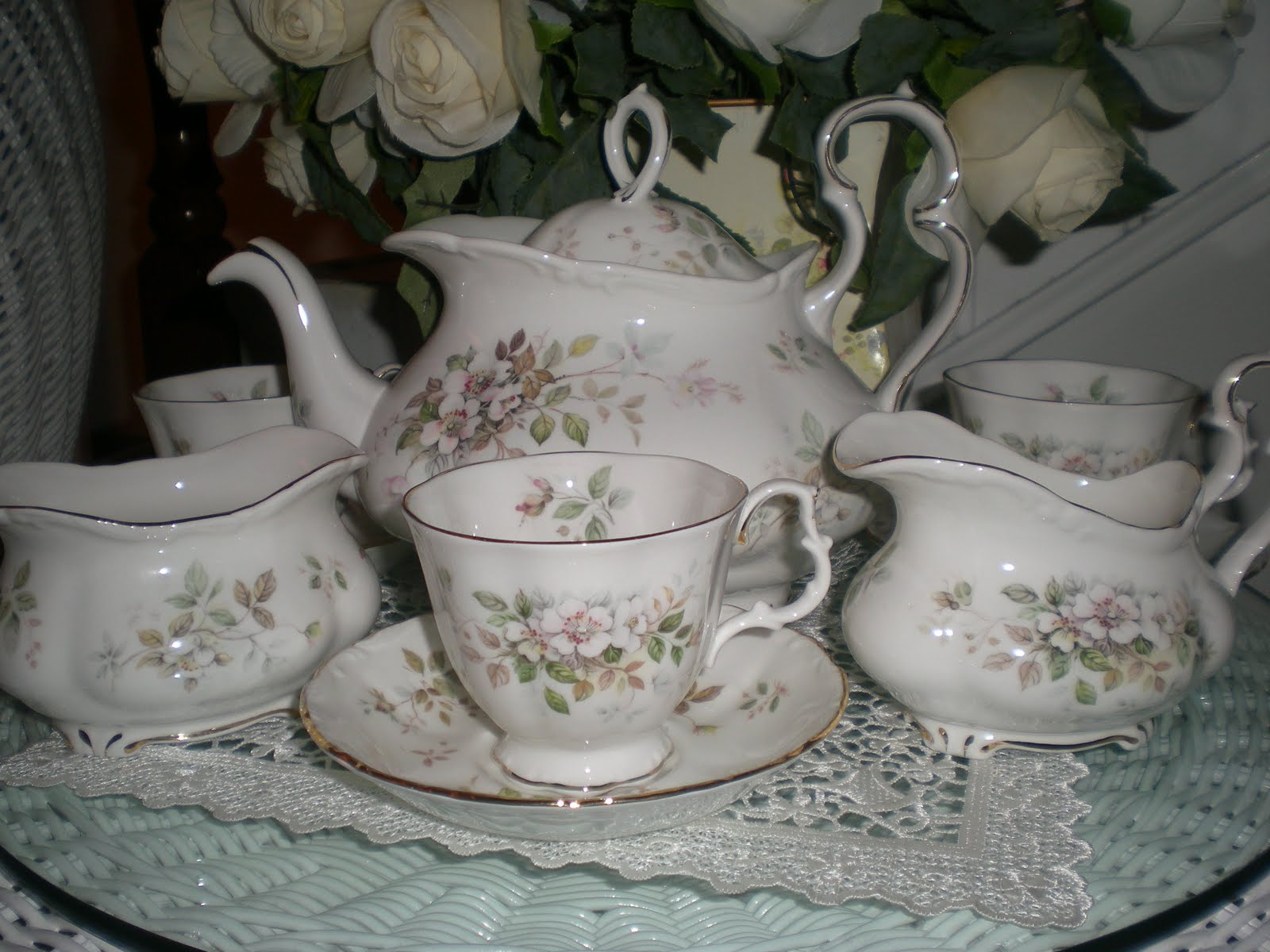 Lovely Treasures from English Garden: Royal Albert Haworth England