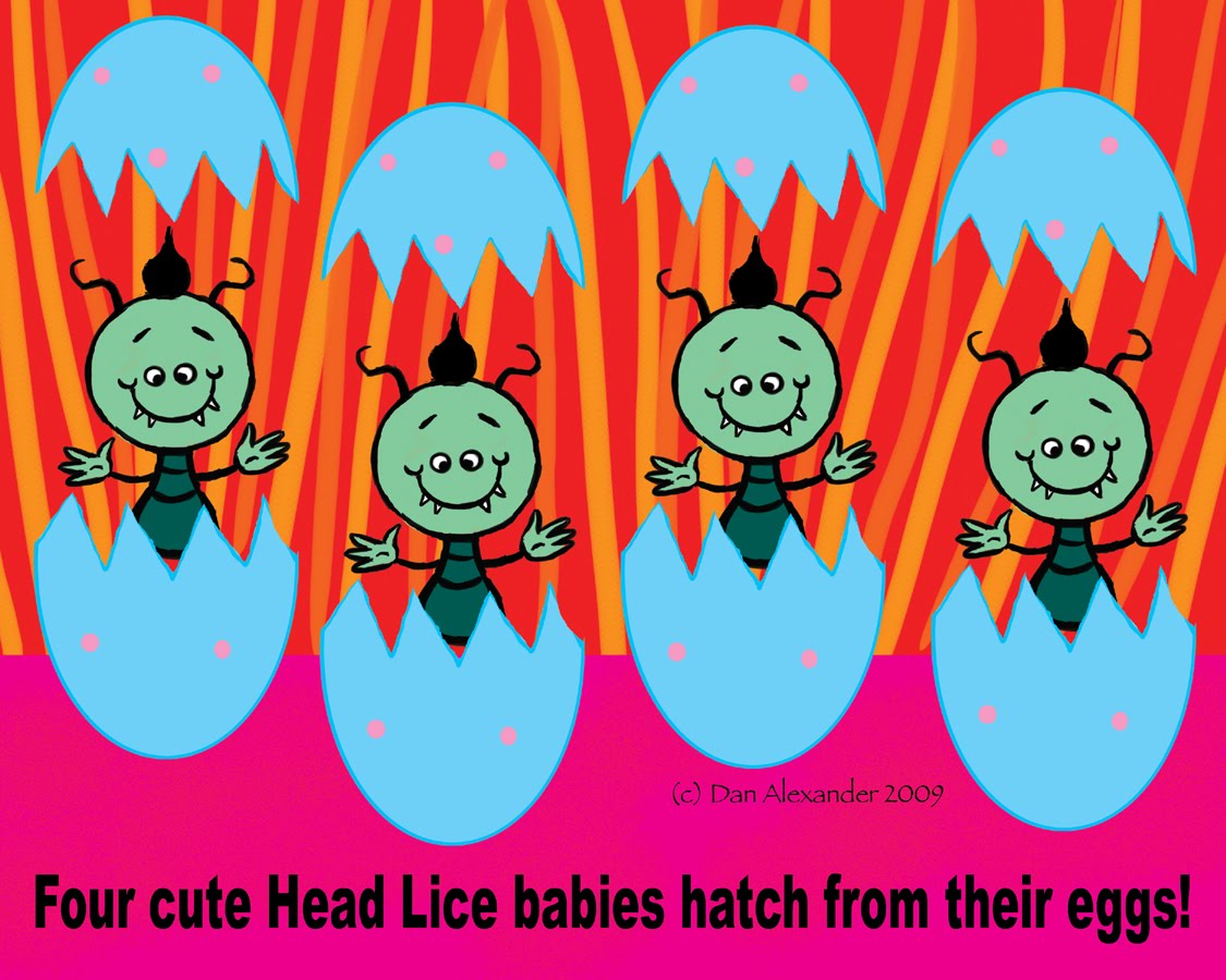 Dan Alexander Dizmentia: The Very Nice Head Lice: Post 7