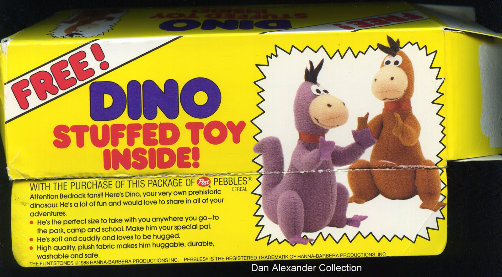 Dan Alexander Dizmentia: Dino With Your Pebbles Cereal (He's Stuffed ...