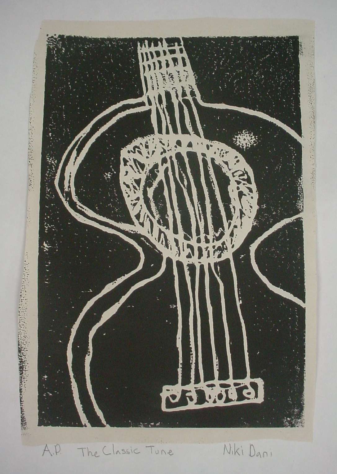 Mrs. Knight's Smartest Artists: Musical Instrument Prints