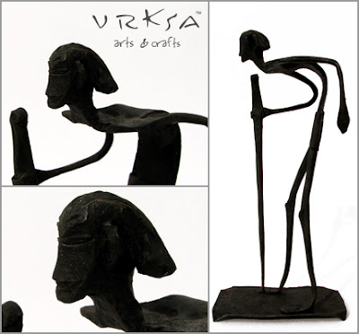 vrksa arts & crafts: Bastar Wrought Iron Craft – Indian Traditional Art