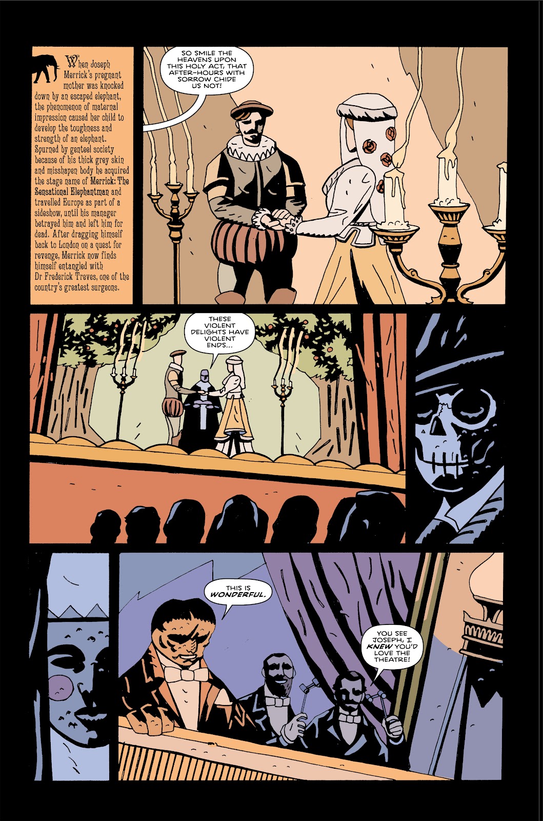 Read online Merrick: The Sensational Elephantman comic - Issue #7