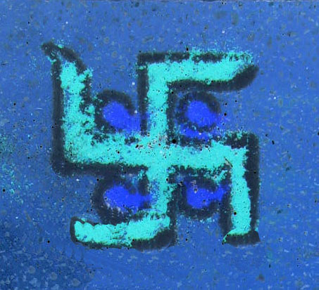 Stock Pictures: Swastika graphics from India