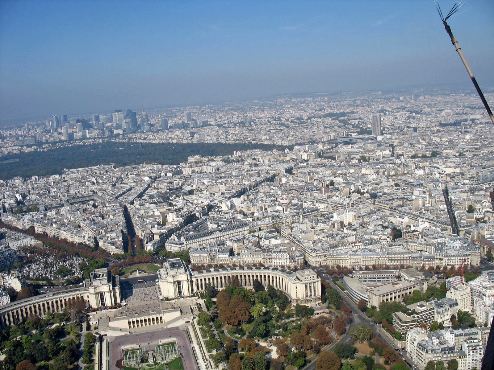 Stock Pictures: Birds Eye View of Paris from the Eiffel Tower