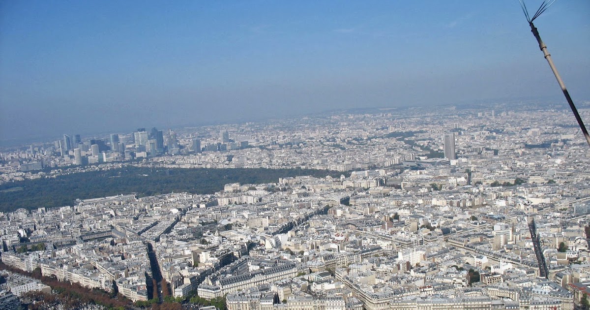 Stock Pictures: Birds Eye View of Paris from the Eiffel Tower
