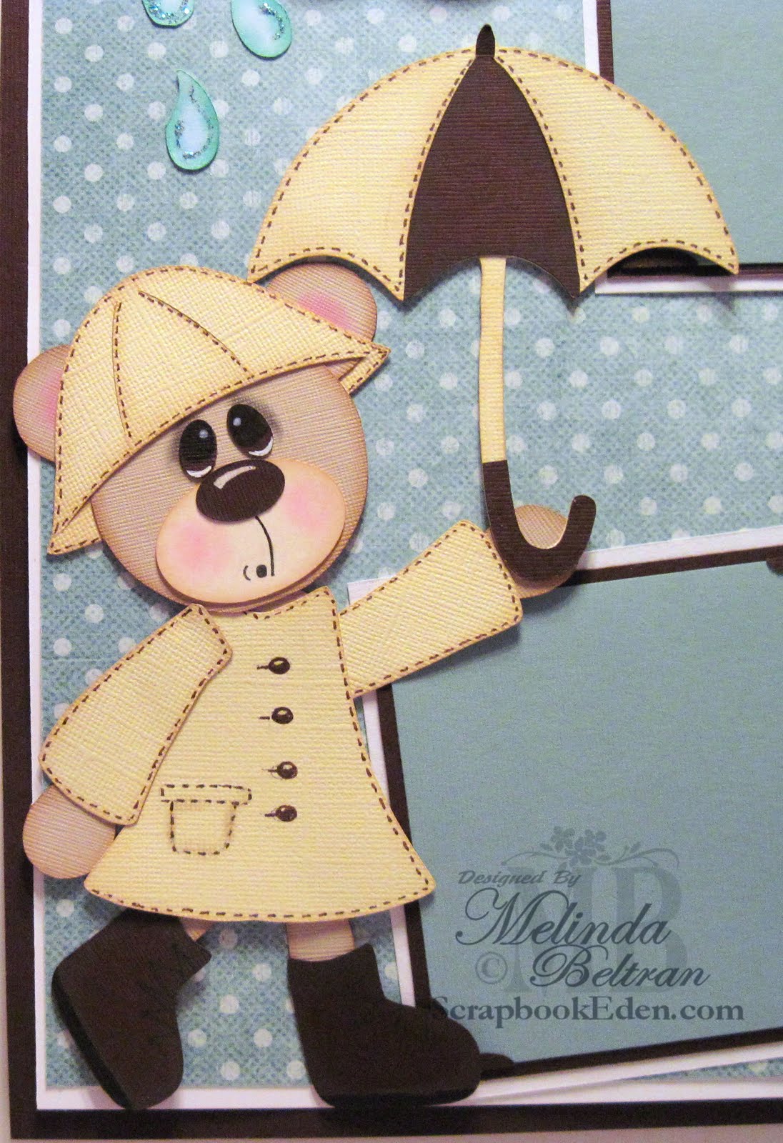 My Paper Crafting.com: Puddle Jumping Layout