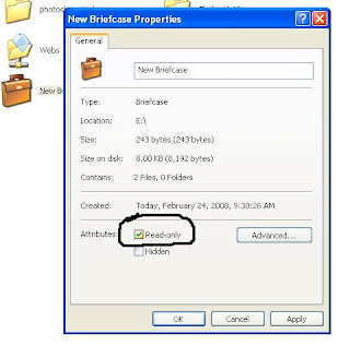 Computer Tips: Lock your data in My Briefcase in Windows Xp