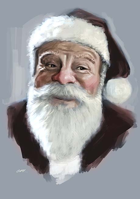 Paper, Pencil, Pixels: The "Real" Santa