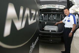 NGV User: Band new MPV with NGV conversion kit.