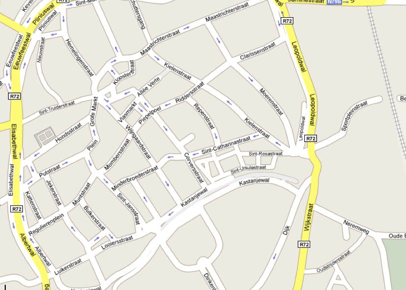 WW-KIDS_Femke: Kaart Tongeren