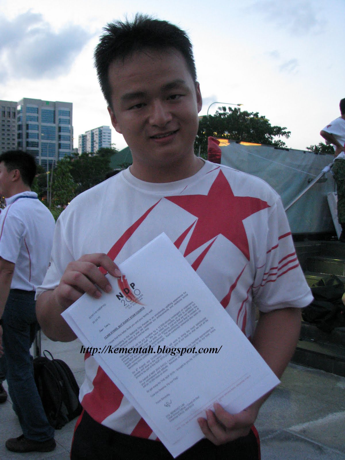 Senang Diri: NDP 2010: Letter to all 12,000 NDP participants