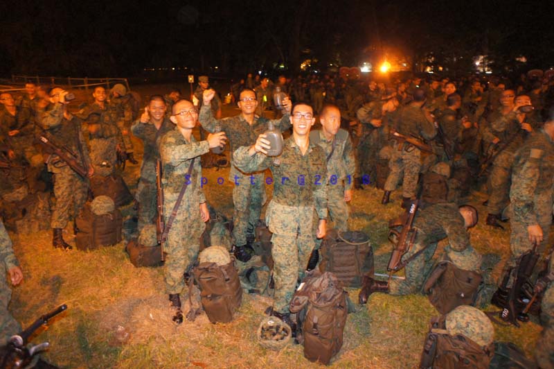 Senang Diri: Trip report: BMTC 24km Route March