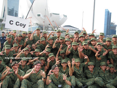Senang Diri: National Service marches on: Basic Military Training ...