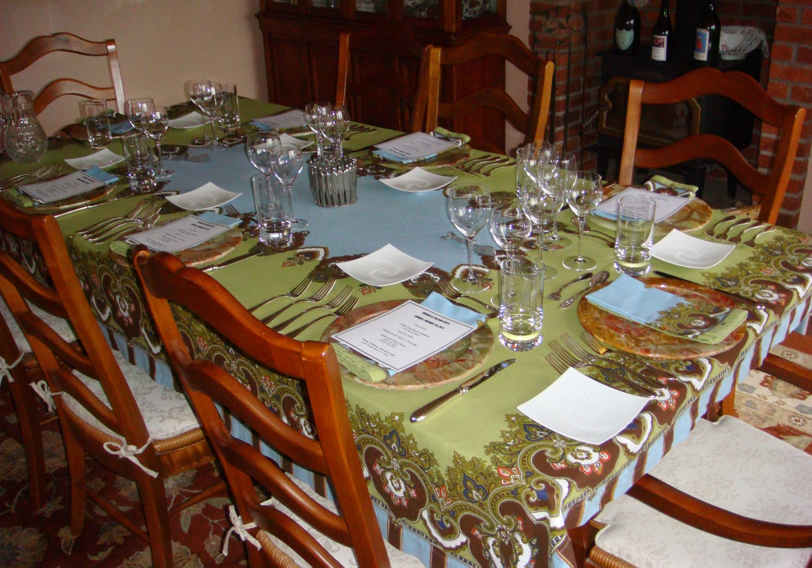 Ru and Lou's Kitchen Blog: A FIVE-COURSE FRENCH MEAL WITH FRIENDS