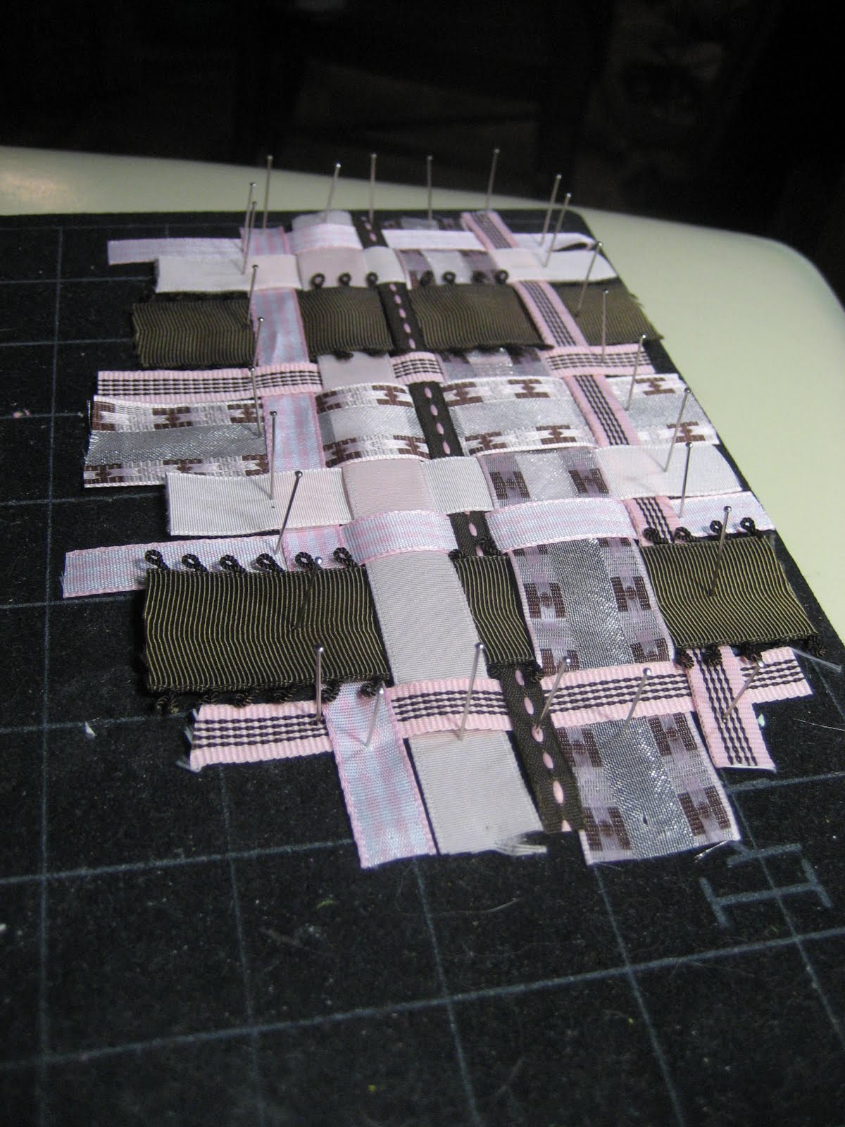 Really Reasonable Ribbon Blog: Ribbon Weaving