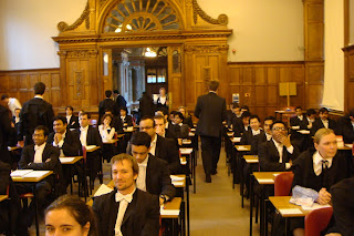 Jenny's Journey to MBA at Oxford: Examination Hall