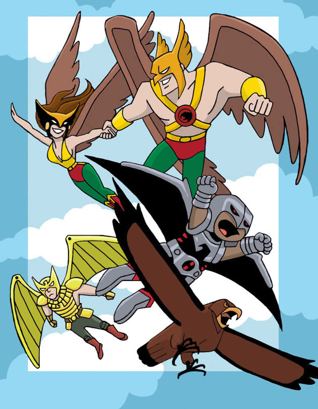 Batman and Sons Webcomic: The Hawk Family