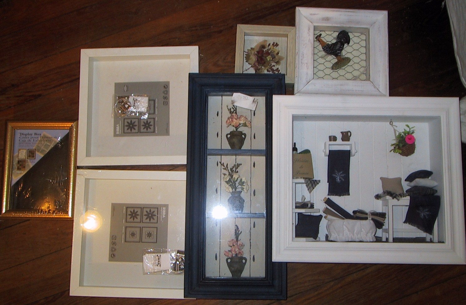 Blue Ridge Altered Art: Thrifty Shadow Box Project