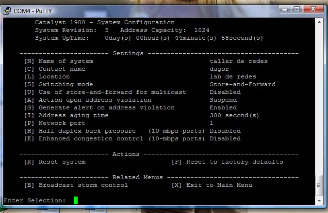 EL BLOG DE CARMONA: Configuracion basica de un switch CISCO