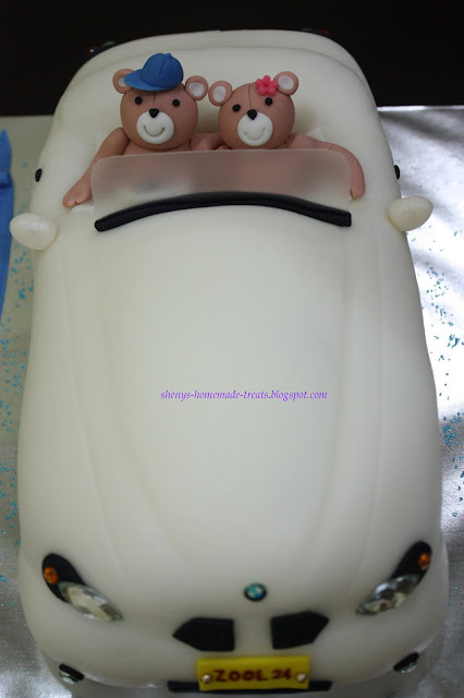 Sheny's Homemade Treats: BMW Convertible Car Cake