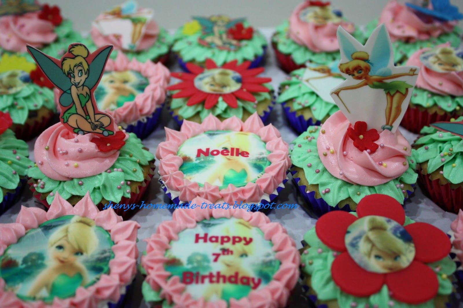 Tinkerbell cupcake ideas - Imagui