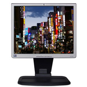 Hafsa Computer Sale / Purchase & Many More: 17-inch HP 1740 DVI Swivel ...