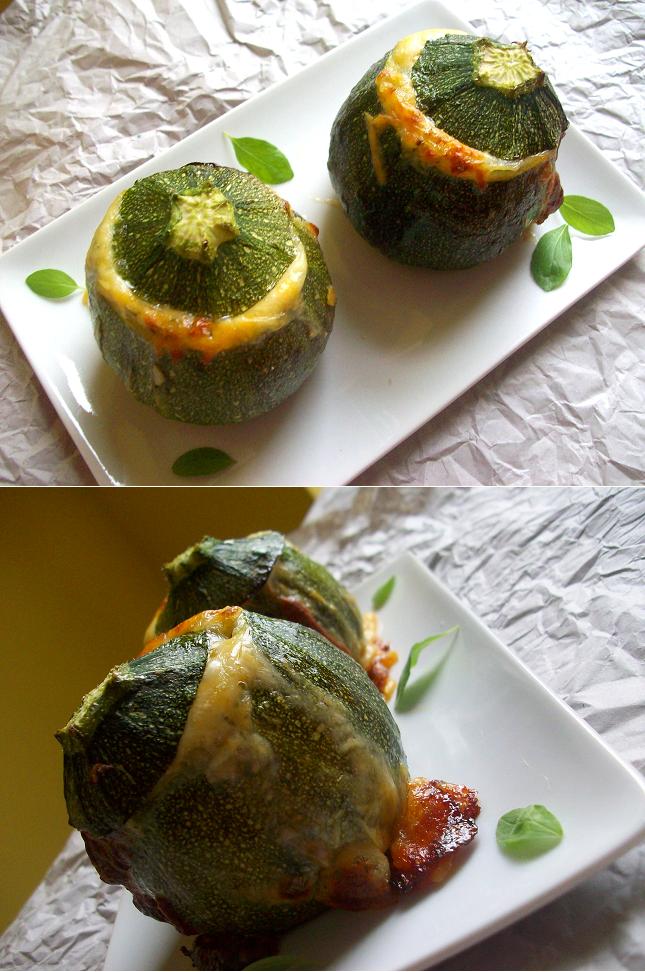 Receitas do Menu Verde: Courgette Provençal recheada
