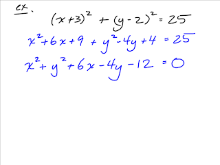 SVRSS Grade 12 Pre-Calculus Math: Conics Again...