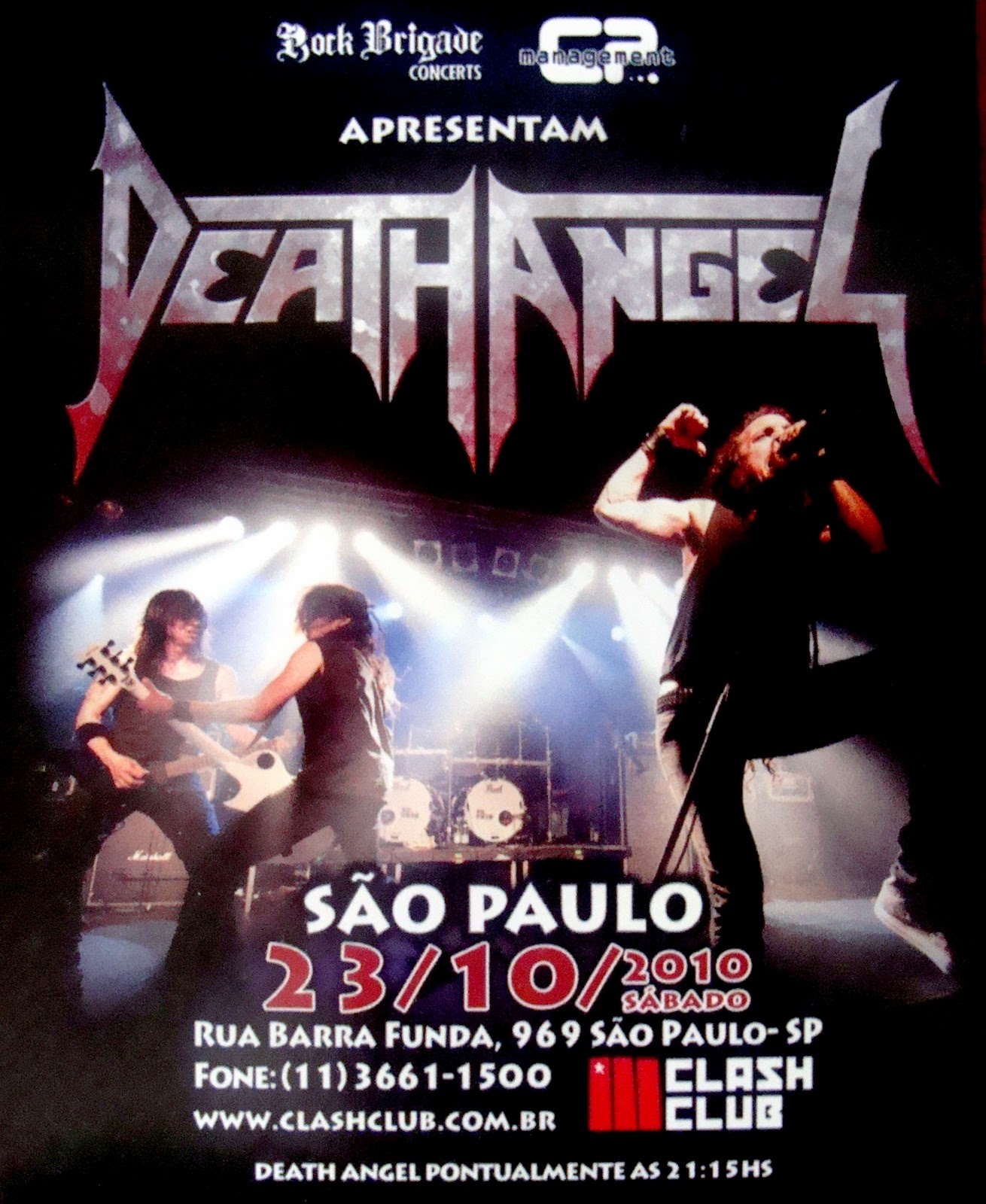 LP METAL PRESS: DEATH ANGEL: Thrashers da Bay Area neste sábado, em SP!