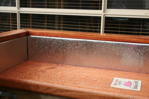 Moving on up: DIY Outdoor bar