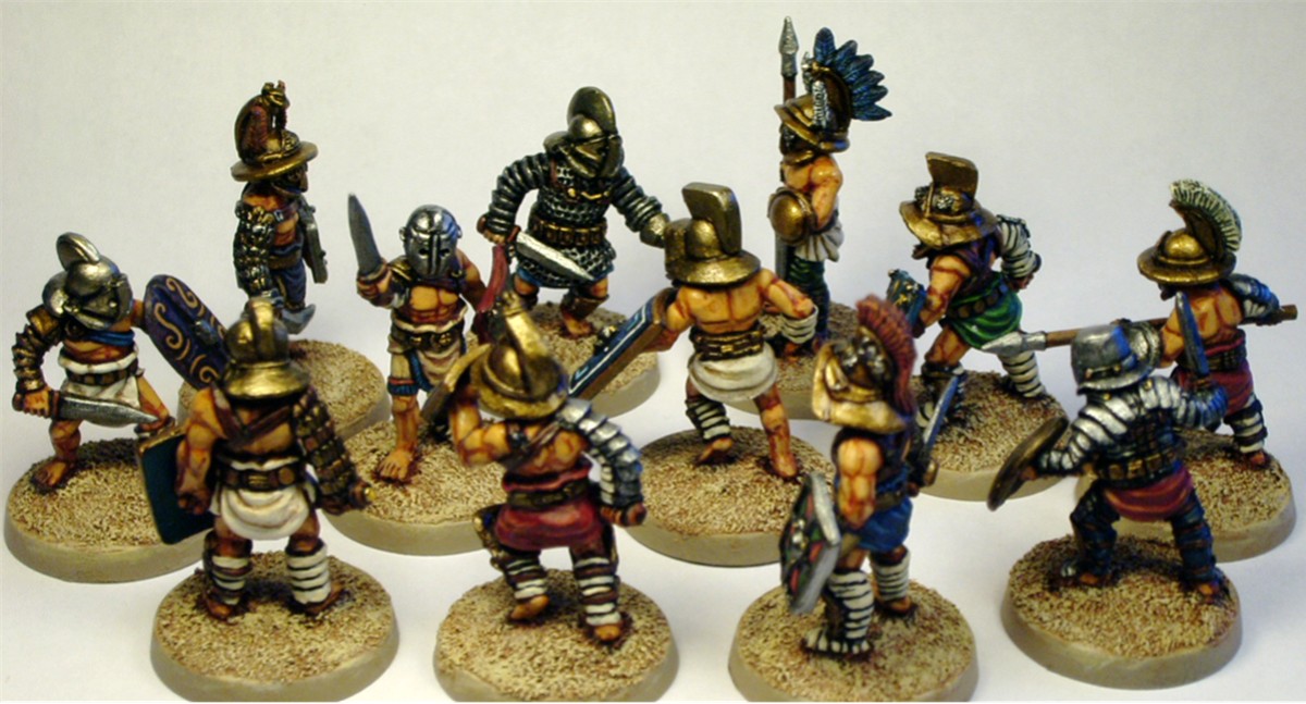 WAB Corner: Gladiator Shields Painted