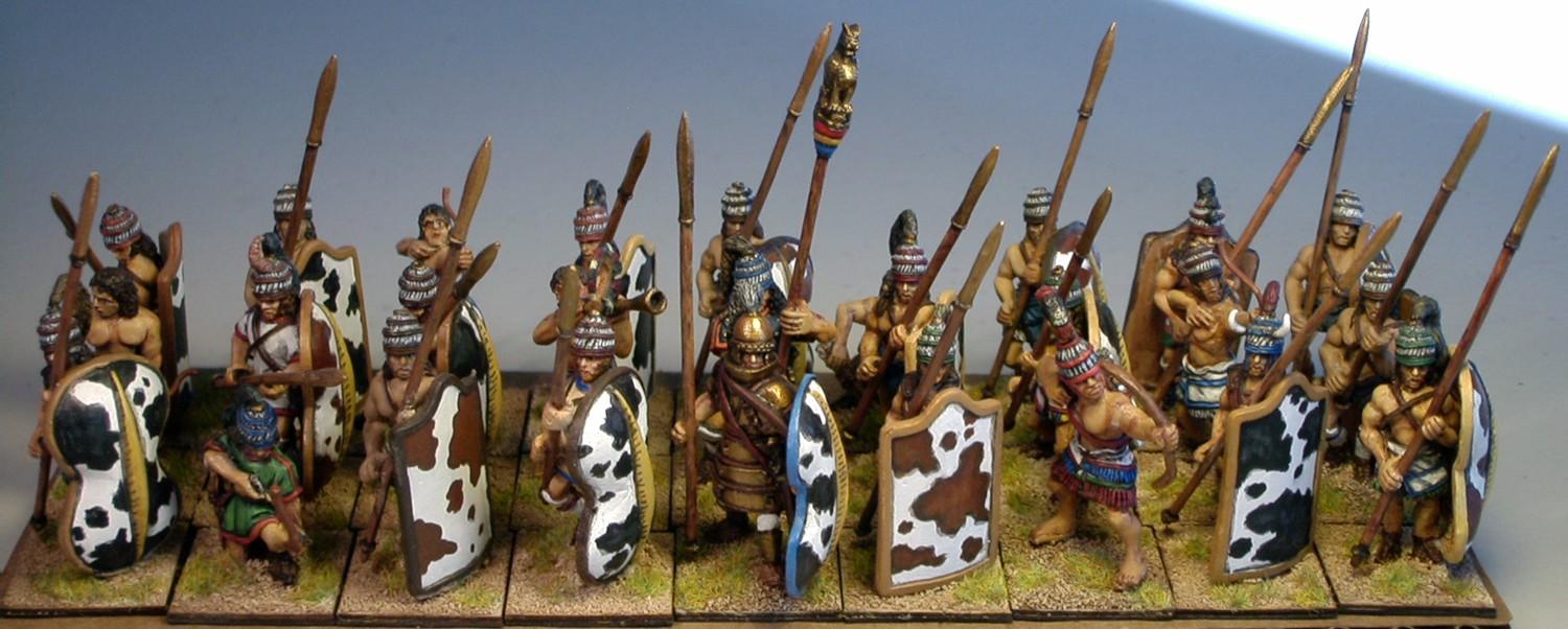 WAB Corner: Mycenaean/Trojan Army - WAB 2nd Ed. Rebasing