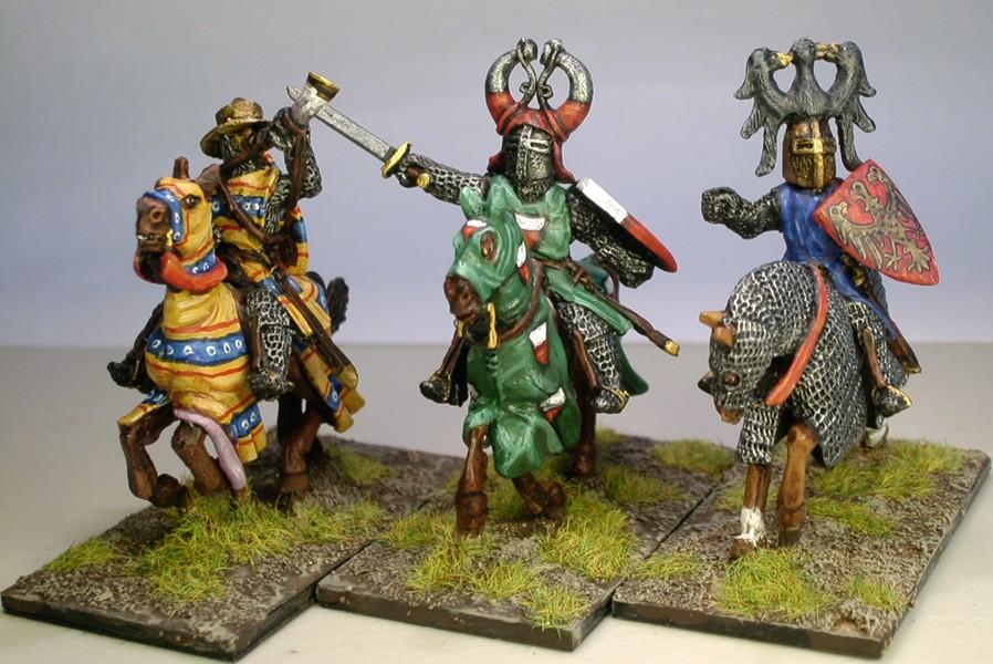 WAB Corner: Codex Manesse Knights - WIP + 2+