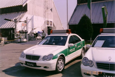 Iran Supercars: Iran Police Cars (Mercedes & Toyota)