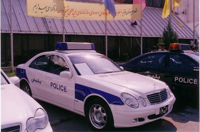Iran Supercars: Iran Police Cars (Mercedes & Toyota)