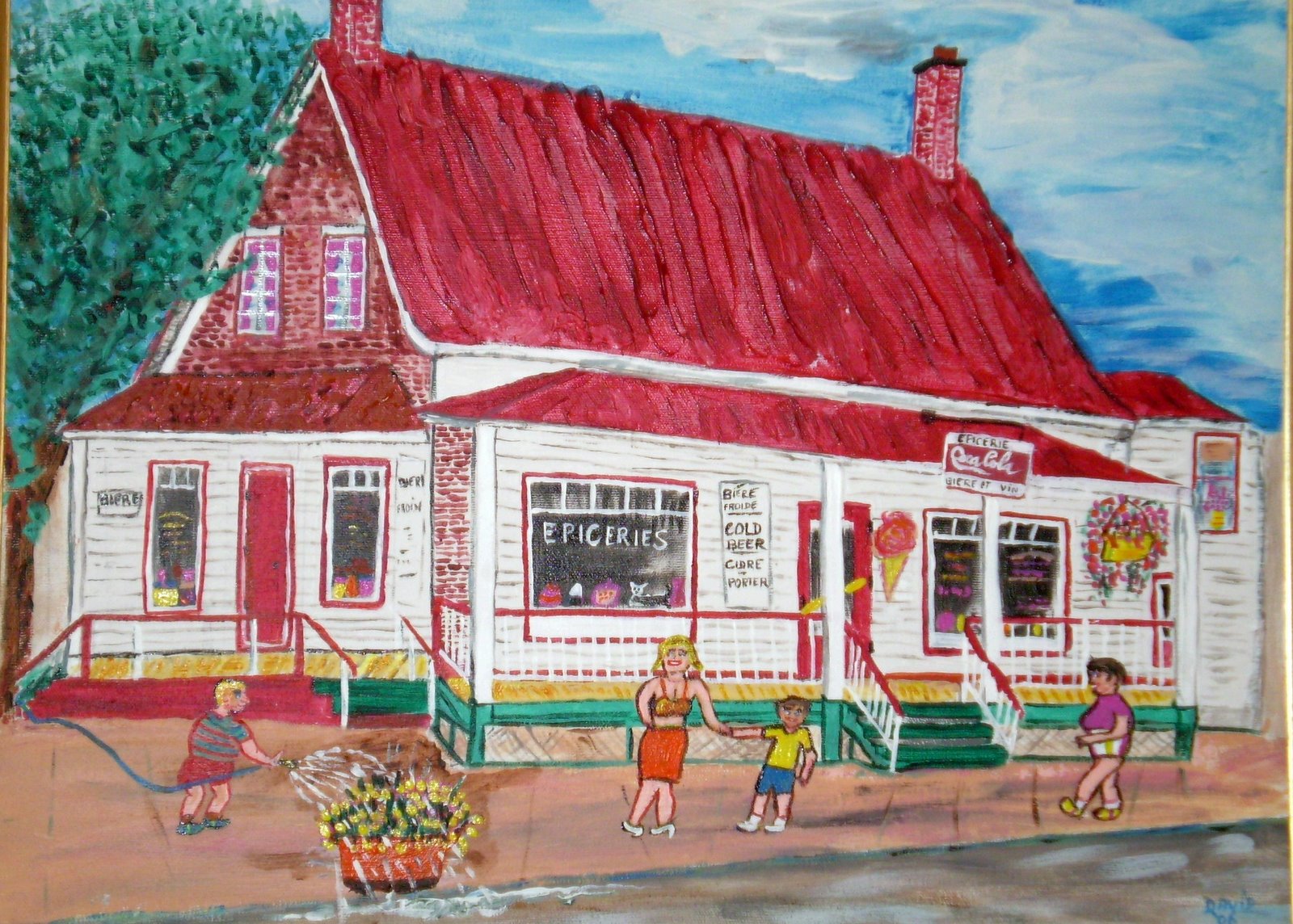 David Schwartzman: David schwartzman/Montreal heritage paintings/