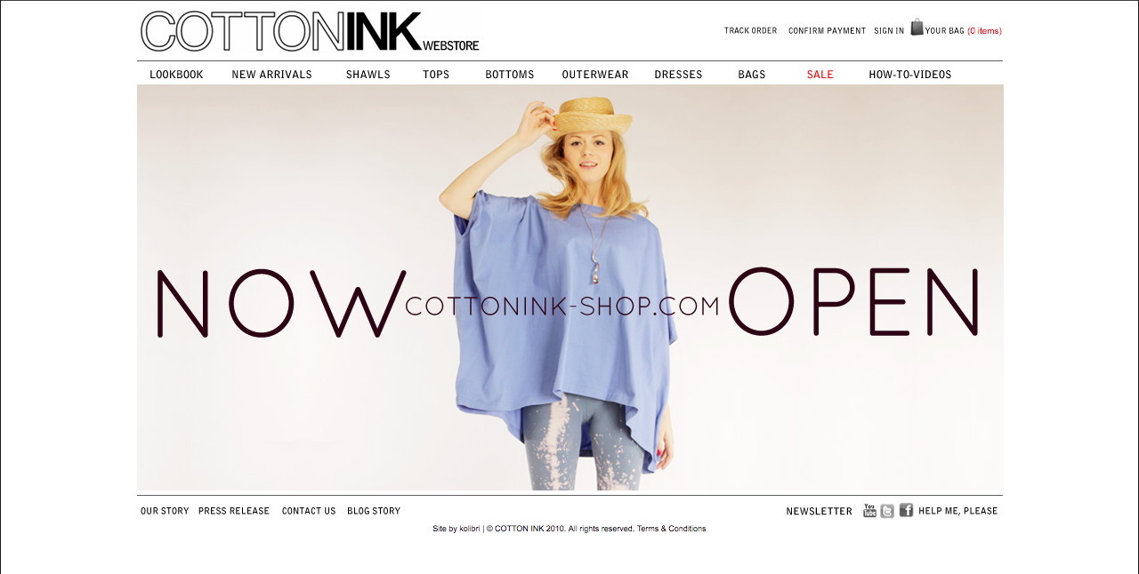 LET IT BE OR LET HER BE: Cotton Ink Official Webstore!