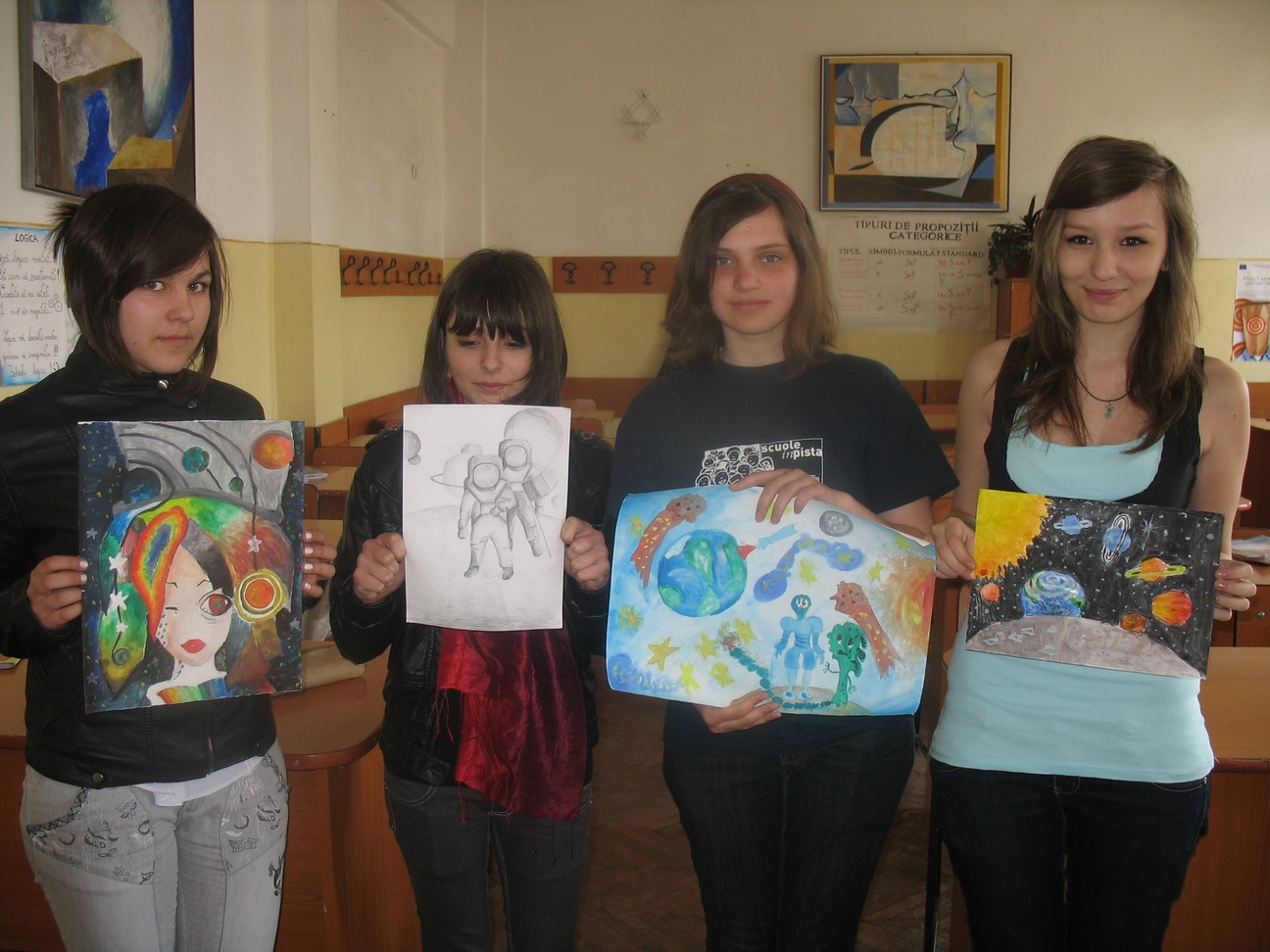 Noaptea lui Yuri: 12.04.2010, Targoviste, Liceul de Arte "Balasa Doamna"