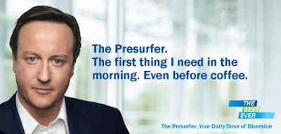 The Presurfer: David Cameron Can't Live Without The Presurfer